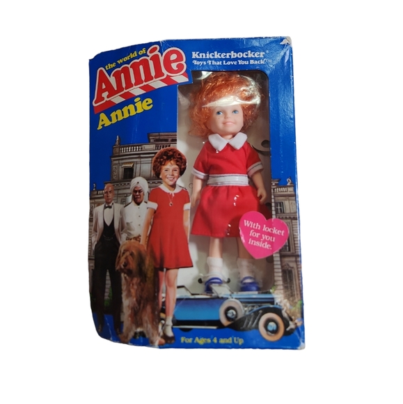 Annie | Toys | Vintage 982 Knickerbocker The World Of Annie Annie Doll ...